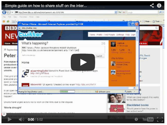 [How-To Video] How to share stuff on the internet | The Content ...