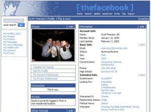 10 Screenshots of the Old Facebook Designs | The Content Marketing Blog ...