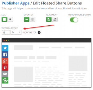How to Customize the Positioning of Floated Share Buttons | The Content Marketing Blog – Shareaholic